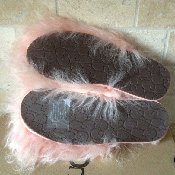 UGG | Shoes | Ugg Fluff Momma Mongolian Clog Shag Slippers | Poshmark